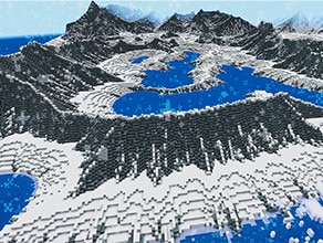 Minecraft x Frozen Planet II | BBC Earth